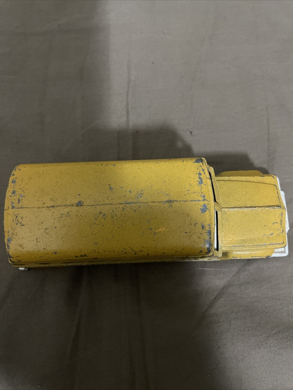 Vintage Yellow Tootsie Toy Township Jr. High School Bus Made In USA 5.5 ...