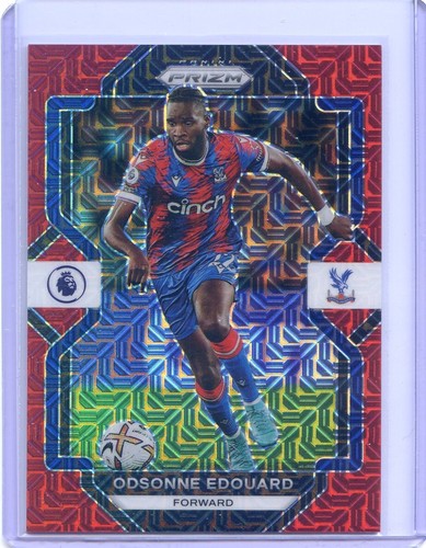 2022-23 Panini Prizm Premier League EPL Red Mojo #/99 NO.27 Odsonne ...
