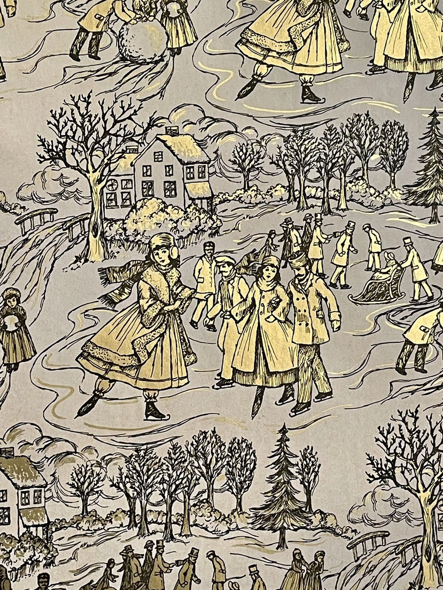 Victorian Christmas Wrapping Paper