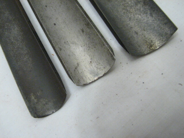 Lot Woodworking Gouge Chisels James Swan Buck Crank Neck Crane Carving ...