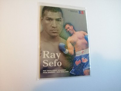 RAY SEFO K-1 Kickboxing 2005 Sparkle Trading Card UFC SEG MMA PRIDE ...