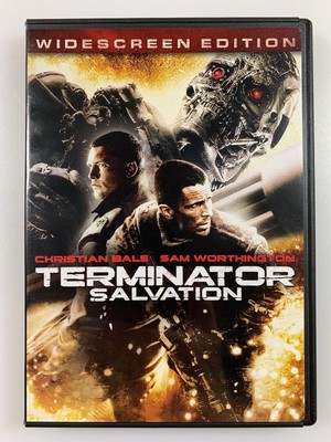 TERMINATOR SALVATION DVD MOVIE Christian Bale / Moon Bloodgood / Common ...