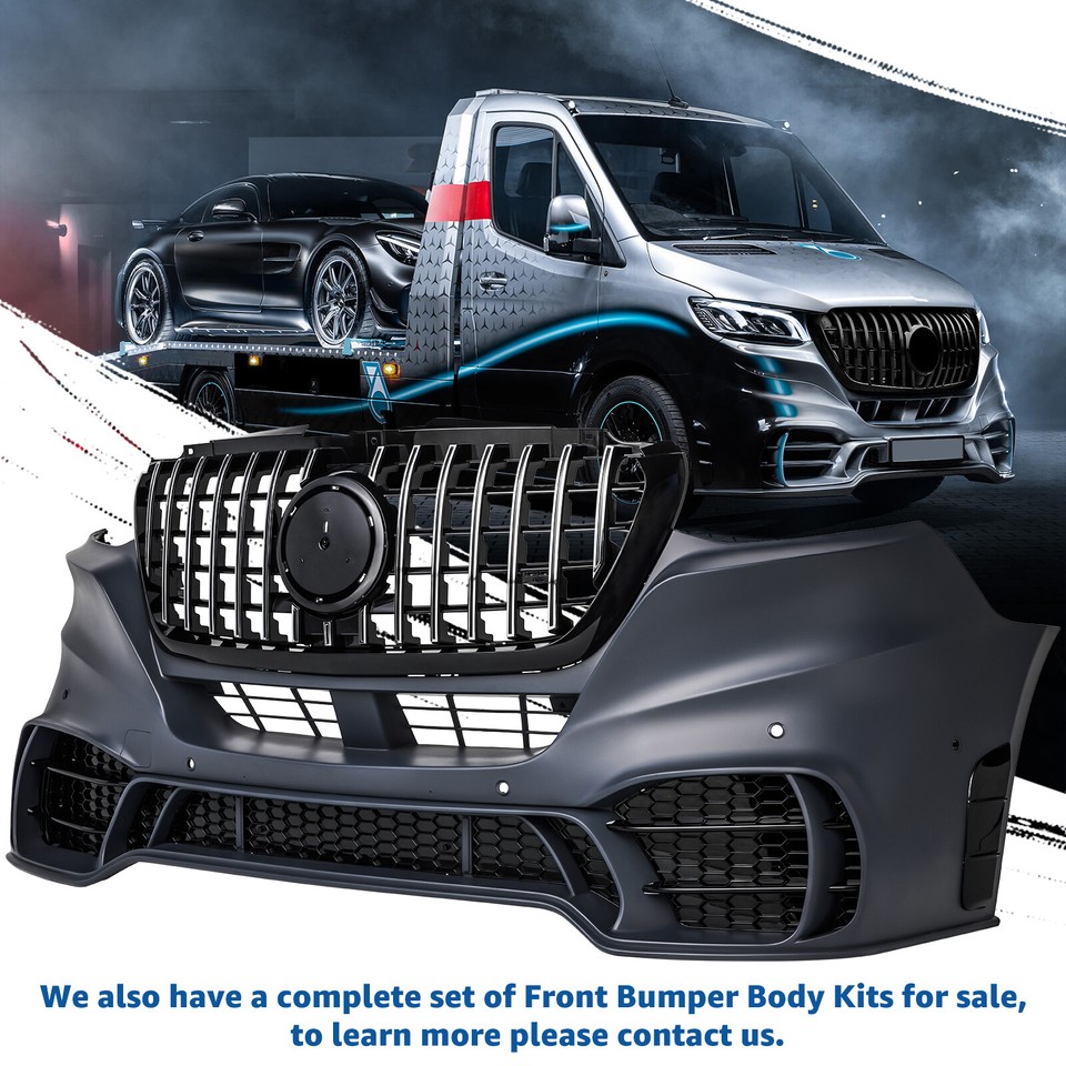 For 2018- Mercedes Benz Sprinter Front Grille 1500 2500 3500 W907 W910 ...