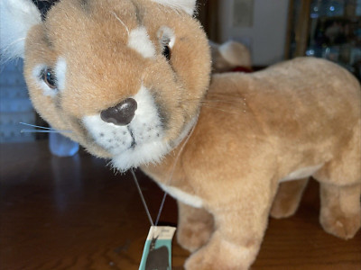 Caracal The Nature Company Plush Lynx VG | eBay
