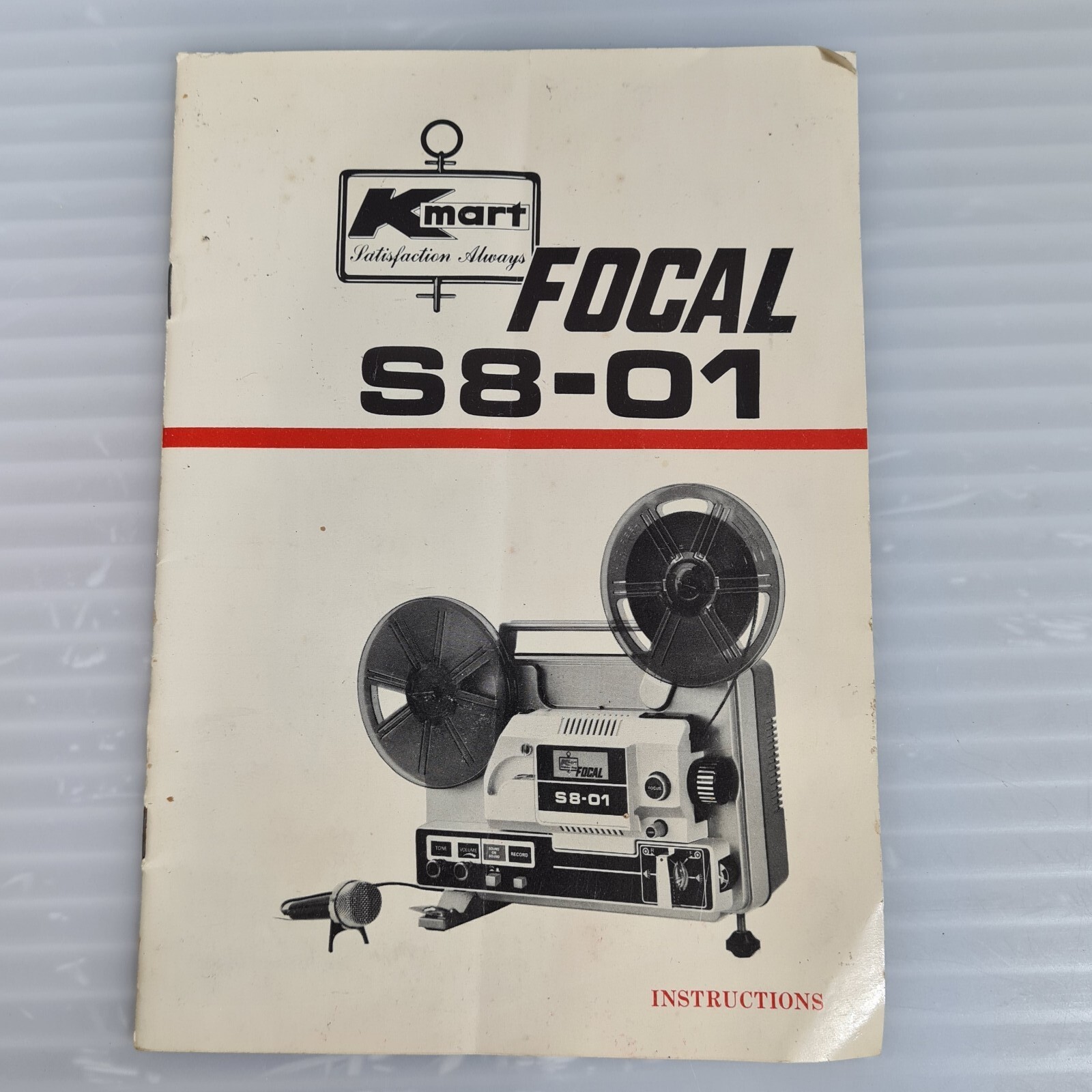 Kmart Focal S8-01 Manual Film Projector Instructions Booklet Only ...