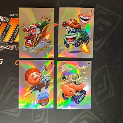 2024 Topps Chrome GPK Series 7 Adam Boom Chrismess Noah Body Micky ...