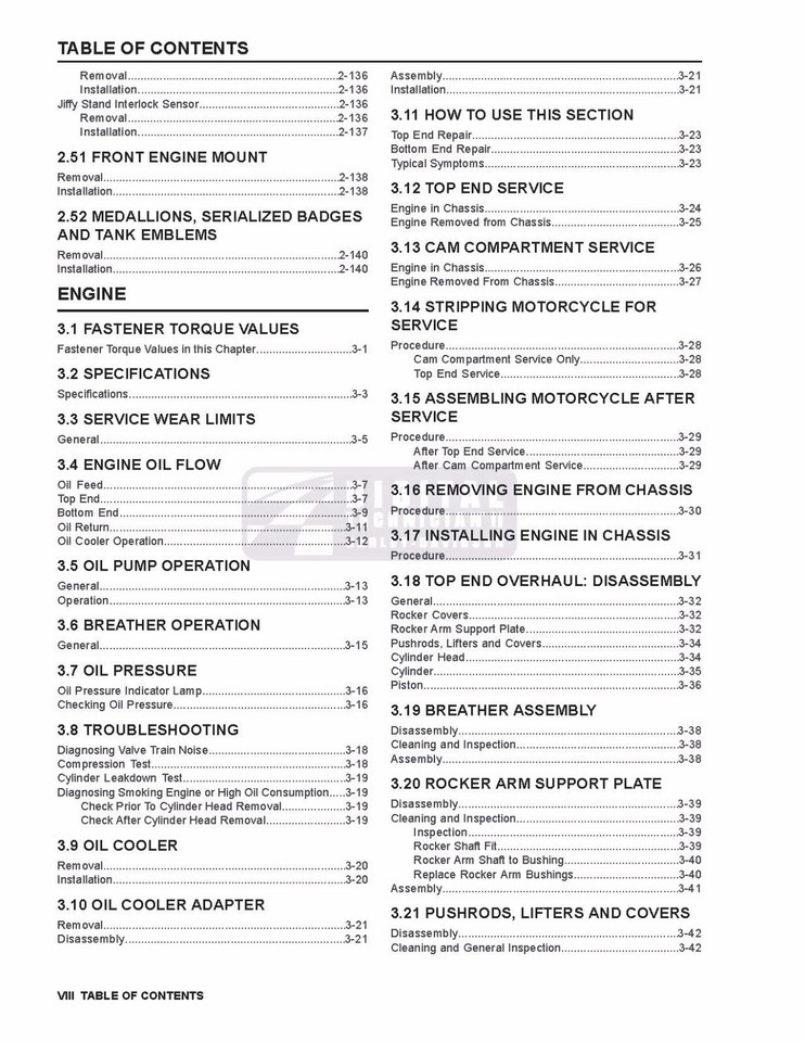 Printed Service Repair Work Shop Manual 2013 Harley Davidson Touring ...