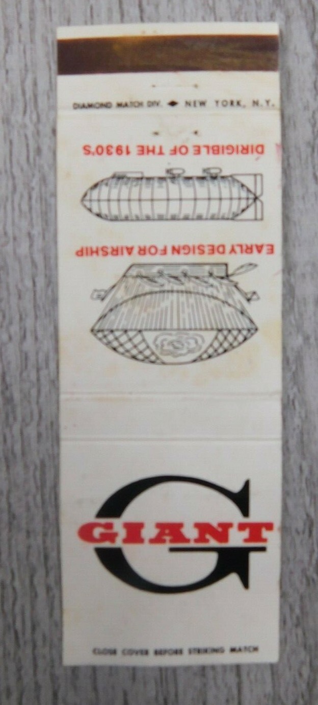 Giant Early Design For Airship Dirigible Of The 1930's Vintage ...