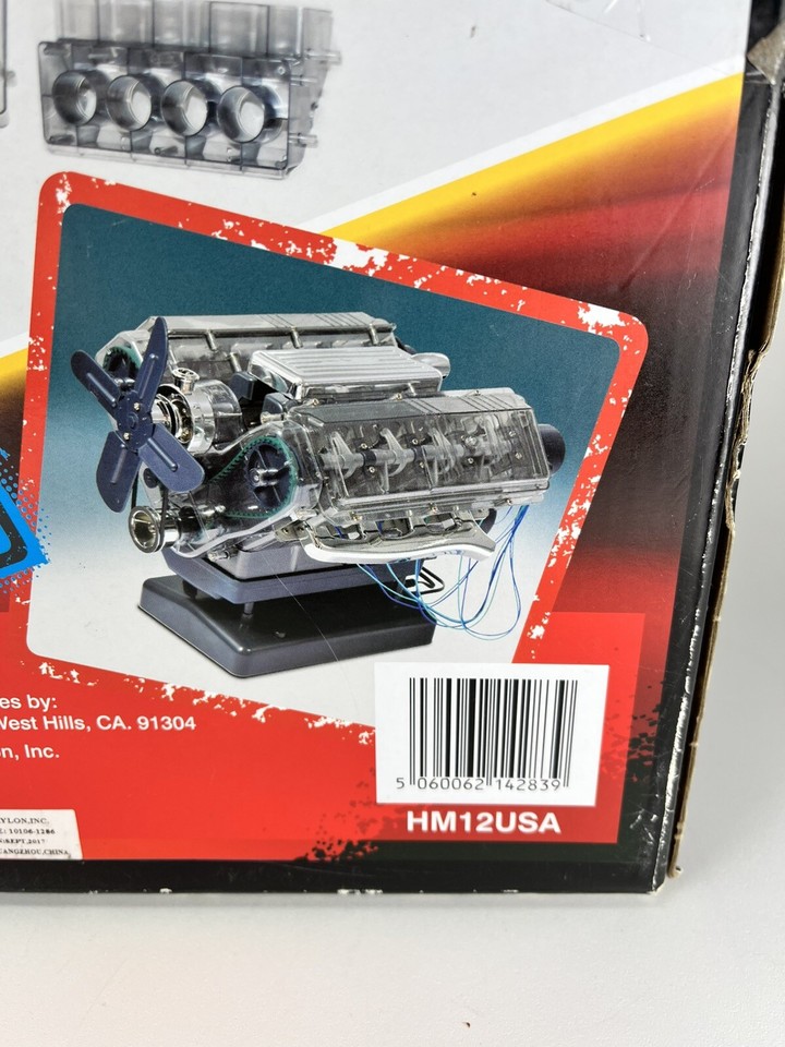 Haynes Build Your Own V8 Engine Scale Model Kit -Open box unassembled ...