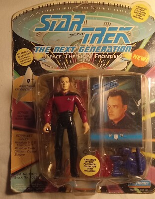 Star Trek: The Next Generation Q Action Figure (1993) Playmates **NEW ...