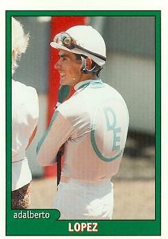 Adalberto Lopez trading card (Horse Racing) 1998 Jockey Star #105 | eBay