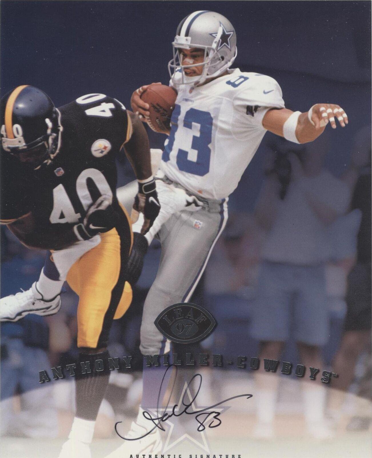 1997 Leaf Signature - 8x10 Jumbo Anthony Miller Authentic Signatures ...