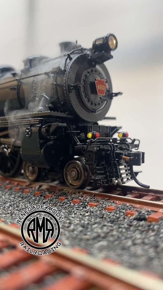 Broadway Limited 6702 HO PRR E6 4-4-2 #89 Pre War Paragon 4 Sound DC ...