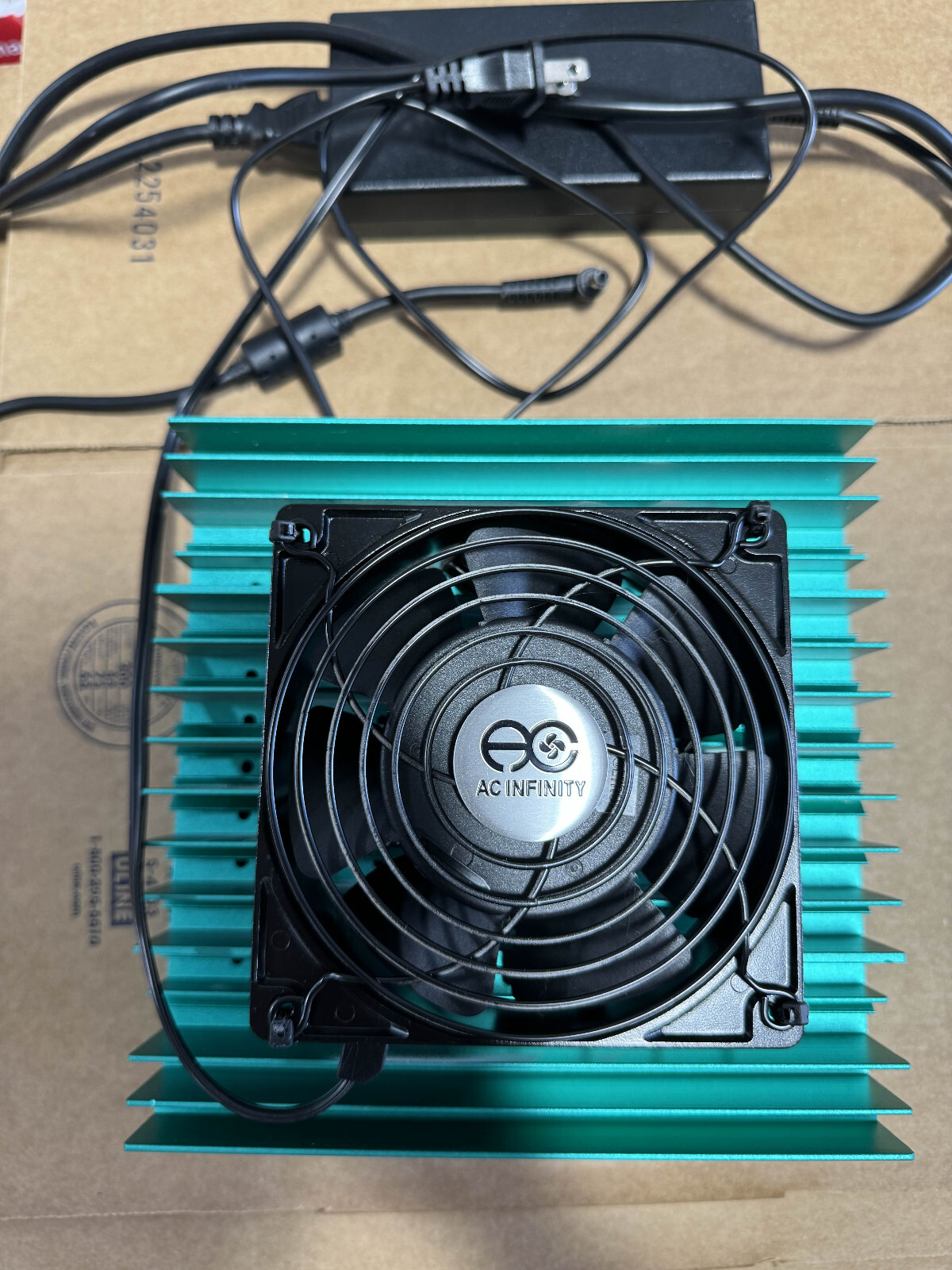 USED IceRiver KAS KS0 PRO Commemorative ASIC Miner 230W /w AC INFINITY ...
