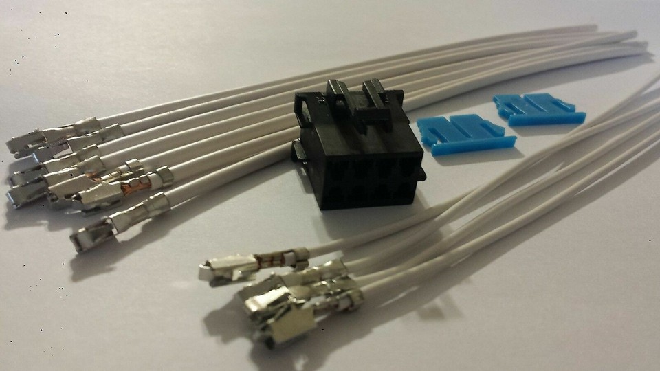New 8 Way Female Electrical Pigtail Connector Harness Repair Kit For GM ...