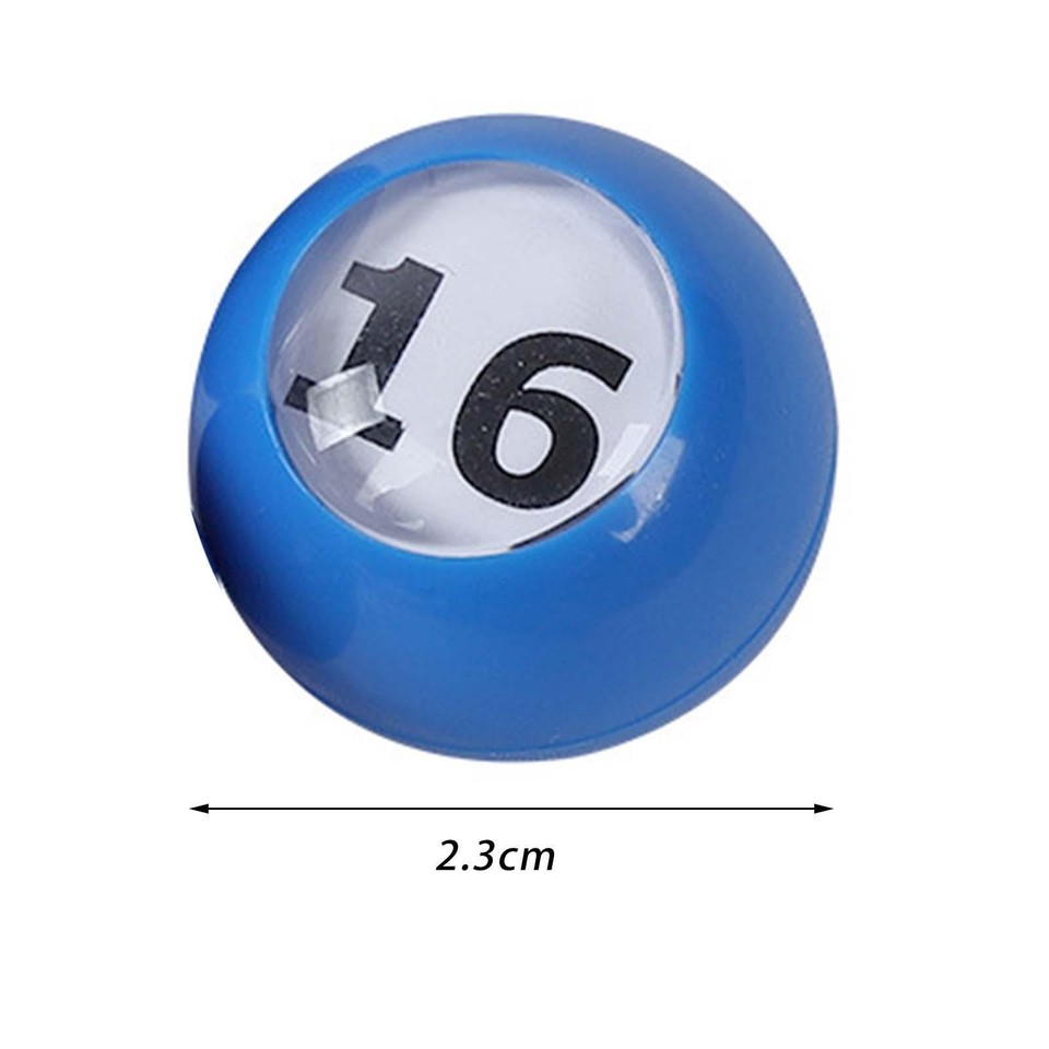 30Pcs Bingo Ball Fittings with Easy Read Window Durable Replacement ...