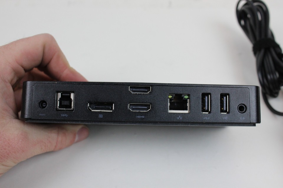 Dell D3100 4K Plug and Display Docking Station dock w/ power cable | eBay
