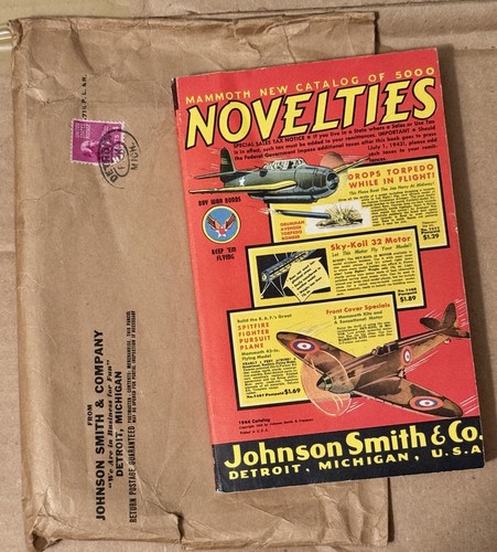 Johnson Smith & Company mammoth new catalog of 5K Novelties Catalog ...