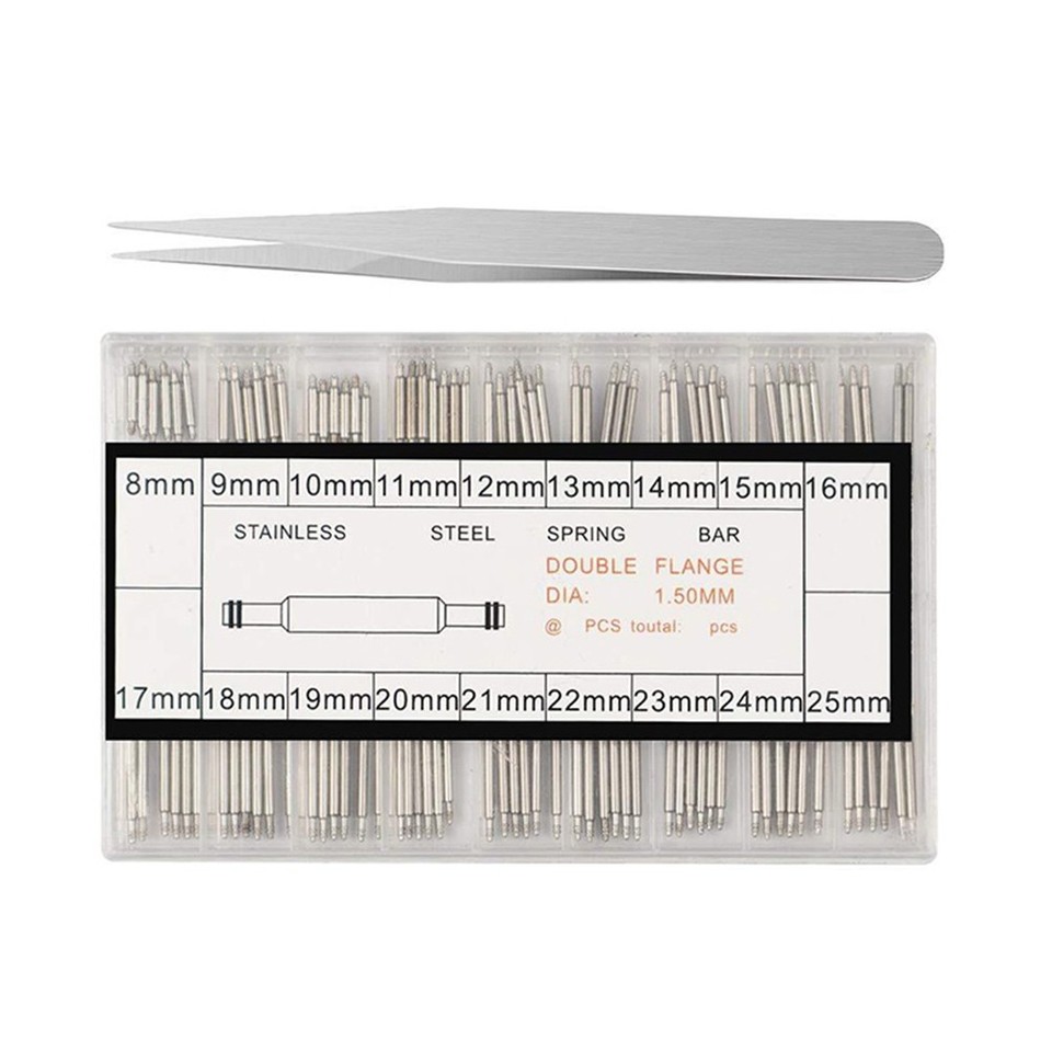 114 Pcs Watch Strap Tool Adjustment Kit Professional Repair Band | eBay ...