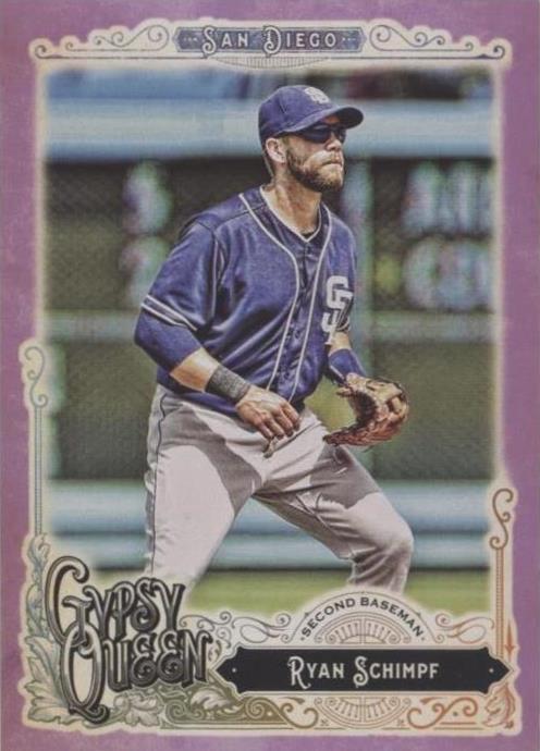 2017 Topps Gypsy Queen - Ryan Schimpf #94 Purple /250 (RC) for sale ...
