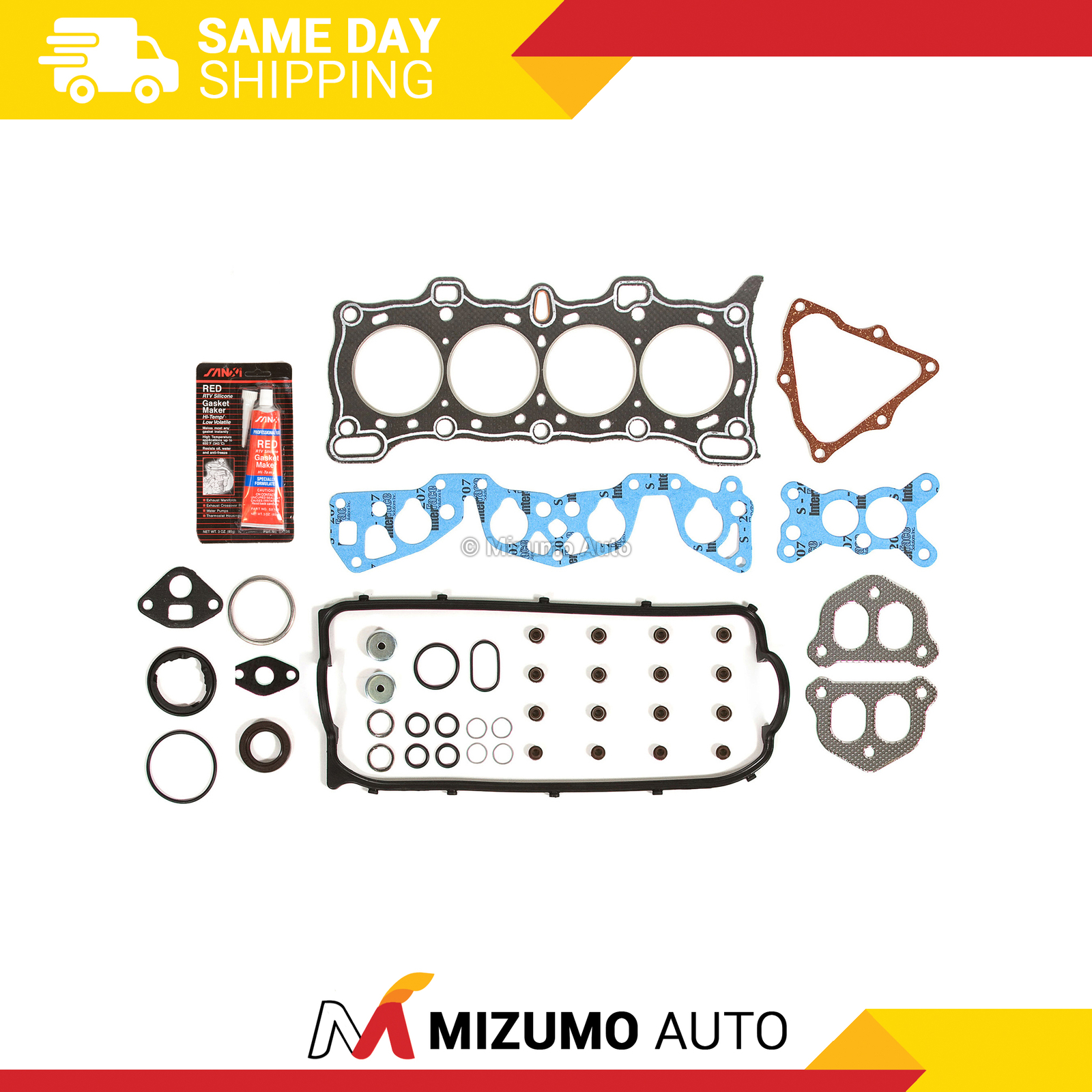 Head Gasket Set Fit Honda Civic & CRX 1.3L & 1.5L D15A2 8V | eBay