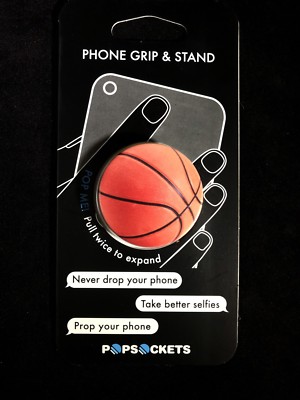 AUTHENTIC PopSockets Basketball Universal Phone Grip PopSocket US Pop ...
