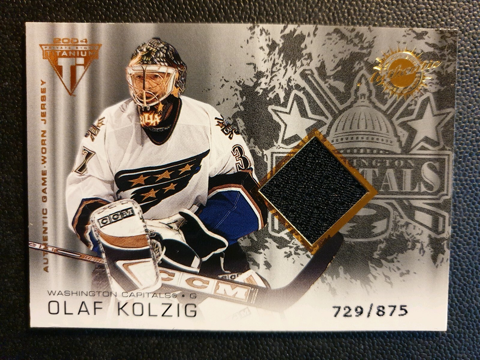 2003-04 Titanium 190 Olaf Kolzig #729/875 | eBay