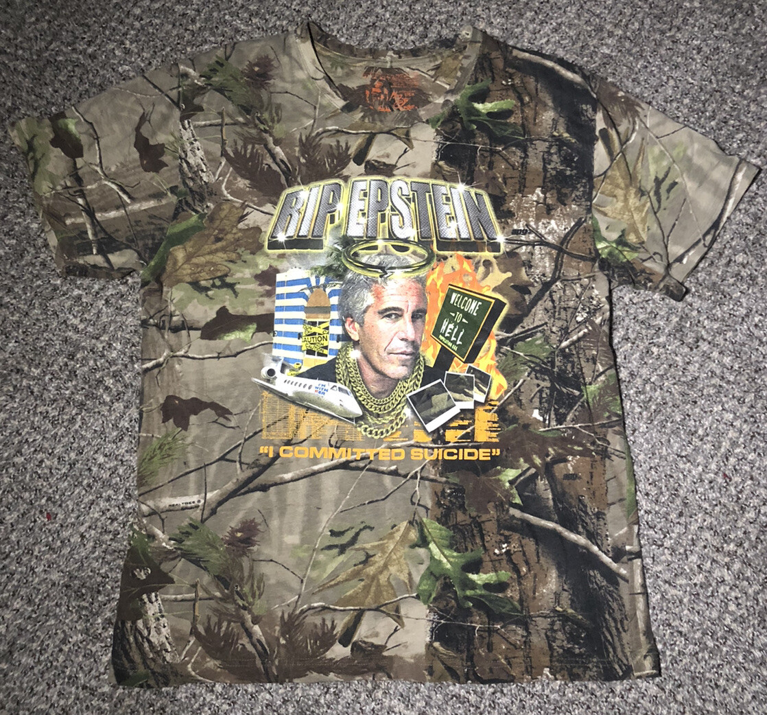 MDE SAM HYDE RIP EPSTEIN REALTREE LARGE T-SHIRT (VERY RARE) COM98 ...