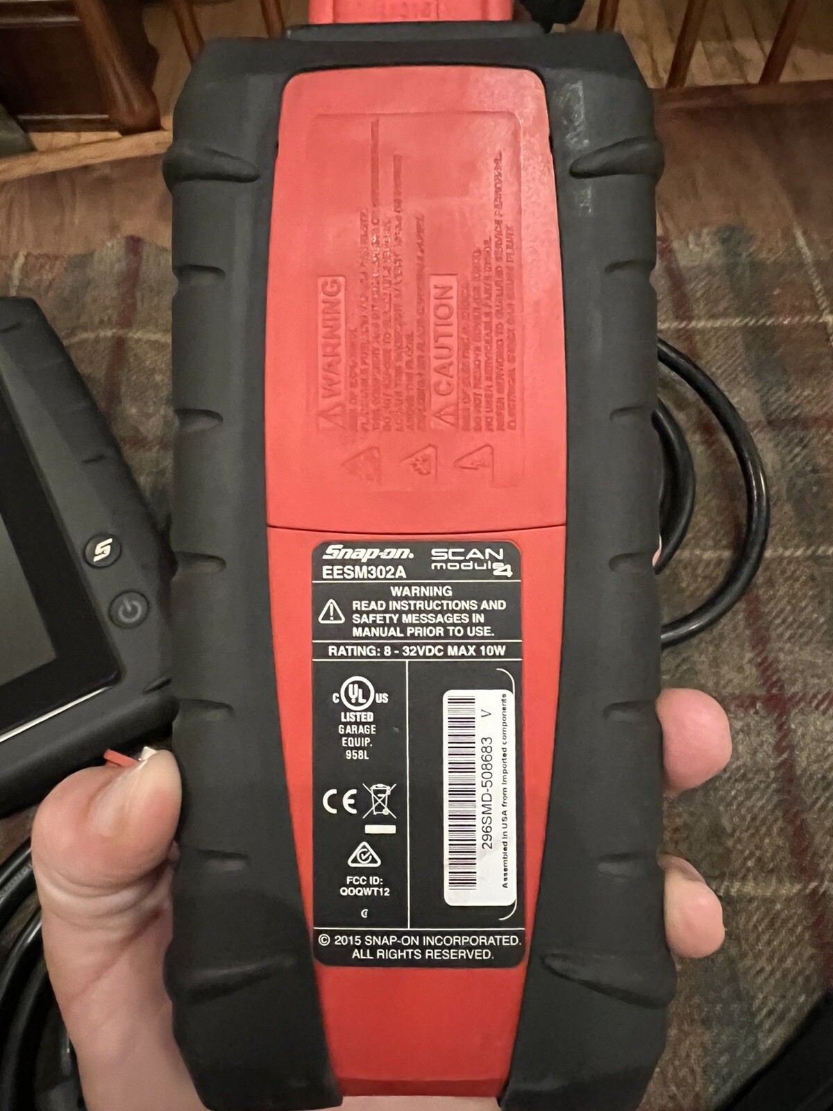 Snap-on Verus Edge 17.4 EEMS330 Scanner Scope Module M4 for sale online ...