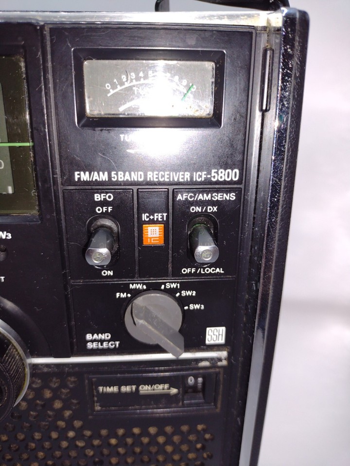 Sony ICF-5800 Vintage Radio- Great Condition! | eBay