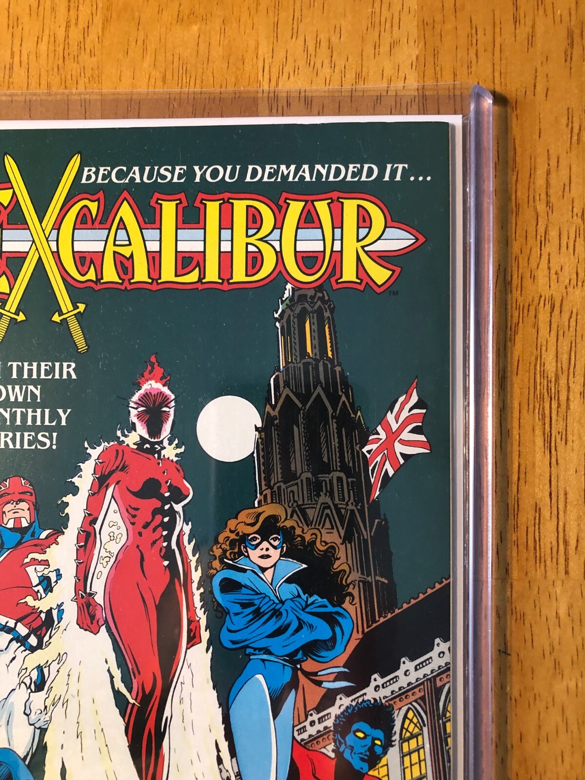 Excalibur #1 1988 NM+ CHRIS CLAREMONT BOOK 1st WIDGET sent n Hard ...