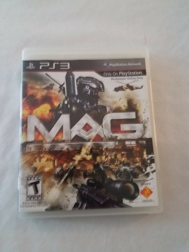 MAG (Sony PlayStation 3, 2010) PS3 Complete CIB W/ Manual Tested ...