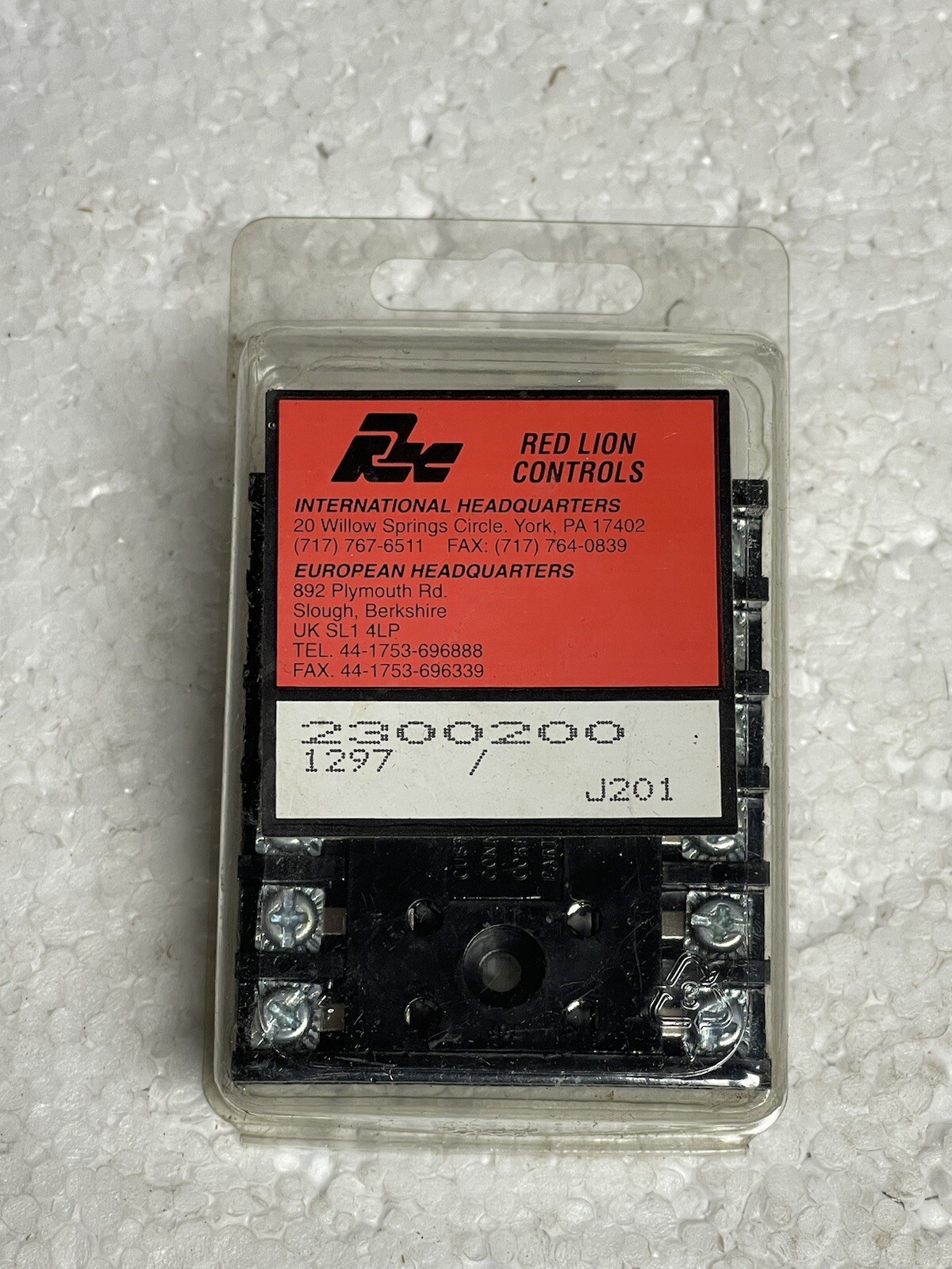 RED LION CONTROLS 2300200 12 Pin Relay Sockets | eBay