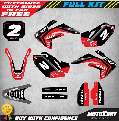 Custom Graphics Full Kit to Fit Honda CRF 150 R 2007 - 2020 SPARK STYLE ...