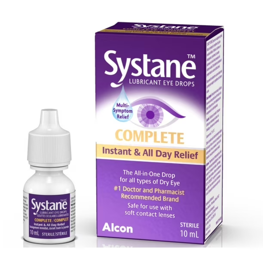SYSTANE Complete Lubricant Eye Drops 10mL Canada | Dry Eye Relief | 3 ...