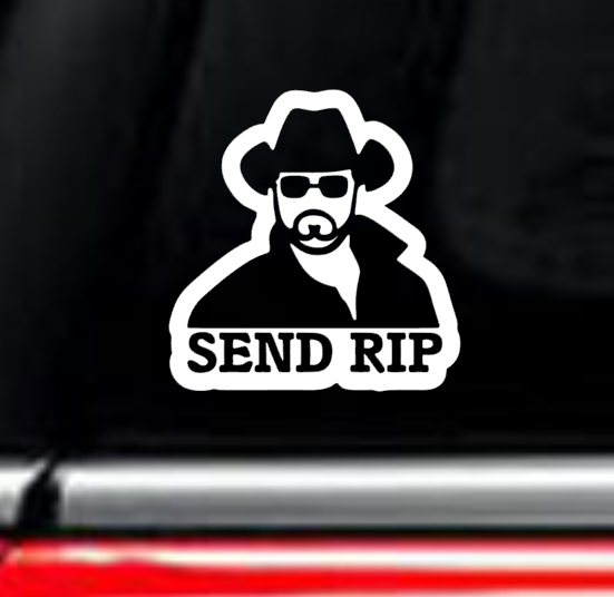 Send RIP rip Decal Vinyl Car Window Sticker ANY SIZE | eBay