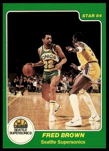 1983-84 Star #194 Fred Brown | eBay