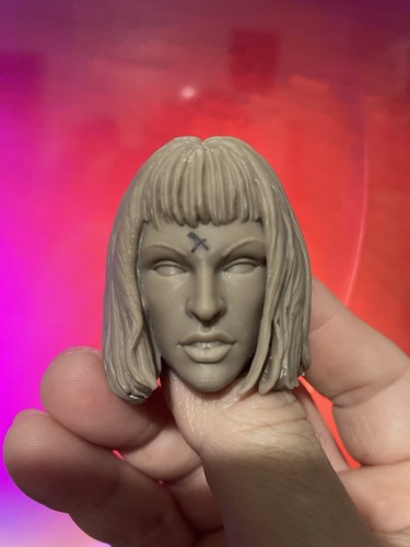 Leeloo (The Fifth Element) Custom 1/6 Scale head Sculpted Non Painted ...