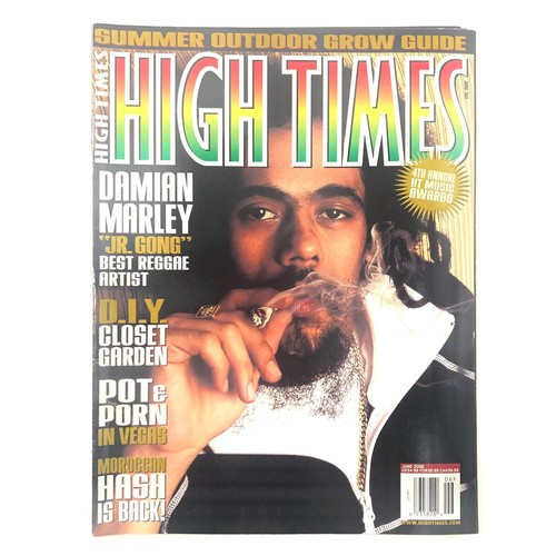 High Times Magazine June 2006 #365 Damian Marley "Jr. Gong" Best Artist ...