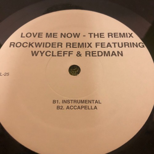 BEENIE MAN / WYCLEFF & REDMAN_LOVE ME NOW THE REMIX/ROCKWILDER REMIX_12 ...