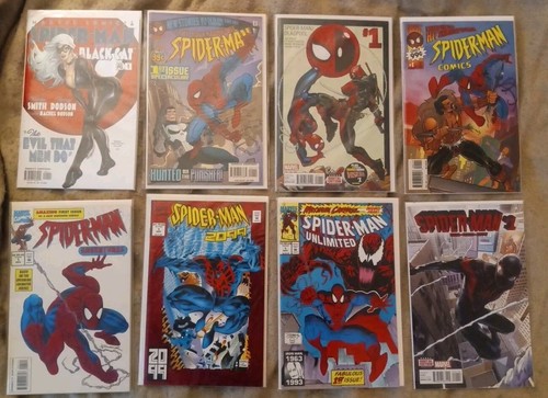Spider-Man Comic Book Mixed Lot Of 8 | eBay