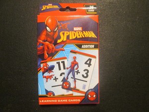 SPIDER-MAN Mathematics Addition Flash Game Deck | eBay