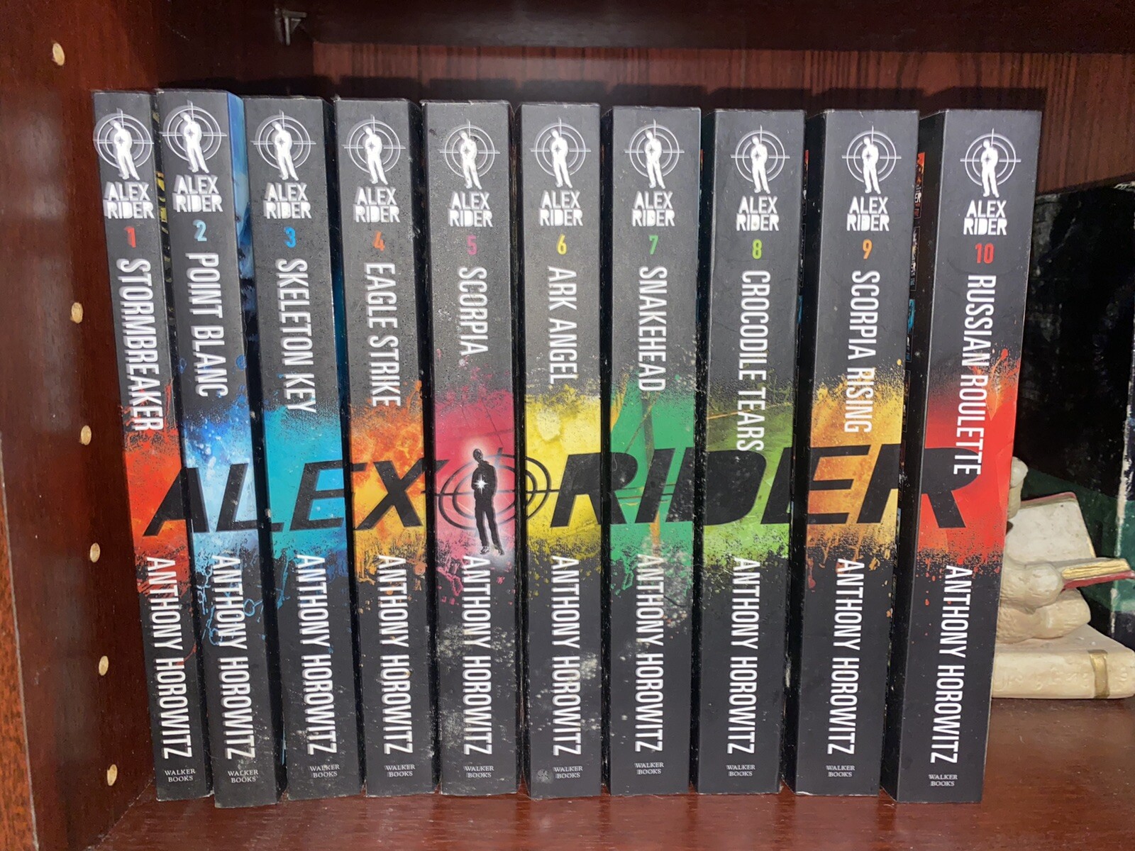 Alex Rider 1-10 Book Collection, Books By Anthony Horowitz ...
