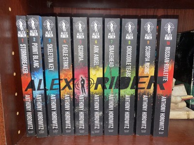 Alex Rider 1-10 Book Collection, Books By Anthony Horowitz ...
