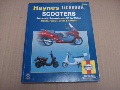 Haynes Techbook Scooters Automatic Transmission Service and Repair ...