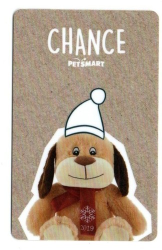 Petsmart Cute Puppy Dog Chance Christmas Gift Card No $ Value ...