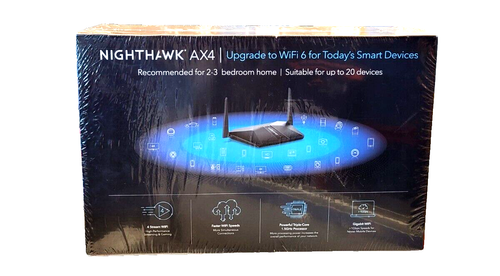 NETGEAR Nighthawk AX3000 4-Stream Dual-Band Wi-Fi 6 Router - RAX35 ...