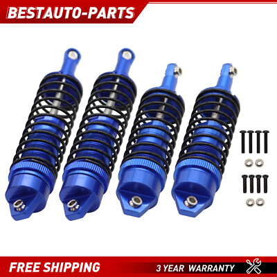 Front & Rear Shocks Set FOR Traxxas Slash 1/10 Rustler Stampede VXL 4x4 ...