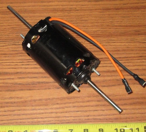 Blue Bird 0035861 Double Shaft Blower Motor 12V New ~ 35861 | eBay