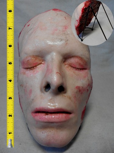 Horror Halloween Prop - Corpse Face dead body parts movie fx | eBay